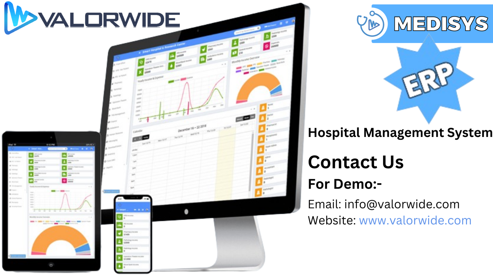Medisys ERP - Hospital Management Automation Software